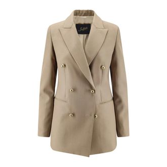 Seafarer Femme, Vestes, Beige, Taille: 40 FR Blazer Crois&eacute;