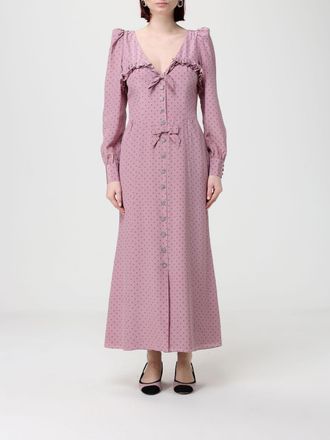 Alessandra Rich Kleid ALESSANDRA RICH Damen Farbe Pink