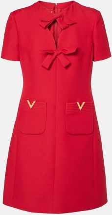 Valentino Minikleid VGold aus Crepe Couture