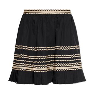 Ulla Johnson Femme, Jupes, Noir, Taille: 38 FR Short Skirts