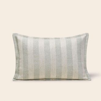 Madura Housse De Coussin Fabbio C&eacute;ladon et naturel - VERT