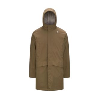 K-Way Parkas - - Coats - Herren - Braun - M