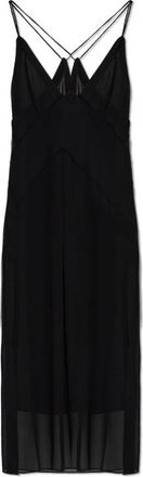 AllSaints Robe midi Fawn - Femme - Robes - Noir - Taille: 38 FR