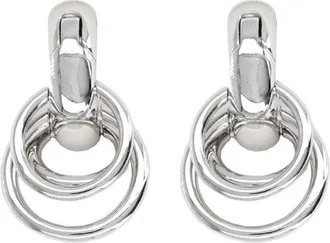 Panconesi Huggies Earrings - Silver