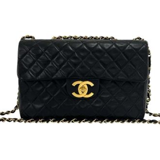 Chanel Pre-owned Klassische gesteppte Lammleder Schultertasche - - Pre-owned - Damen - Schwarzk - ONE SIZE