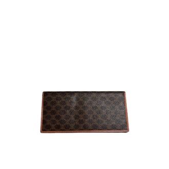 Celine Portefeuille Pre-owned en toile monogramme - Femme - Pre-owned - Brun - Taille: ONE Size