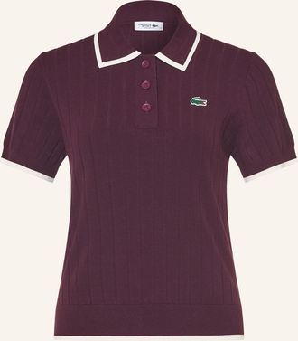 Lacoste Funktions-Poloshirt rot