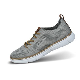 Bugatti man Herren Low-Top Sneaker, Männer Sneaker, Wechselfußbett,Strassenschuhe,Sportschuhe,Freizeitschuhe,Turnschuhe,beige (5200),42 EU/EU UK