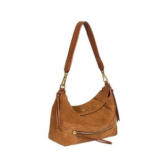 Jerome Dreyfuss Sac Lucky Hobo Small en cuir de veau velours