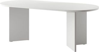 Selsey Ovo - Esstisch oval, Wei&szlig;, 90x204 cm - Selsey