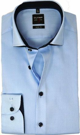 Olymp Olymp, Herren, Shirts, Blau, 4XLGr&ouml;&szlig;e