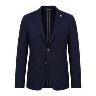 Daniele Alessandrini Einknopf-Sakko - - Jackets - Herren - Blau - L