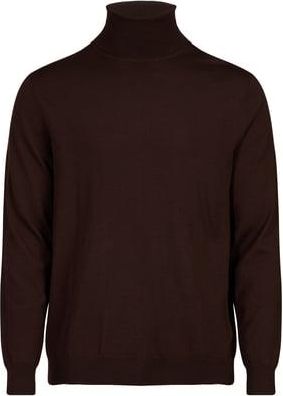 Au Printemps Paris Pull Flex-R col roul&eacute; en laine m&eacute;rinos