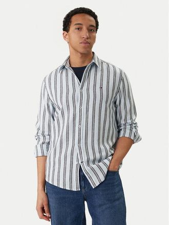 Tommy Jeans Hemd DM0DM22755 Himmelblau Regular Fit