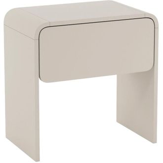 Selsey Selsey Lummo - Nachttisch mit Schublade, Kaschmirgrau, 50 cm