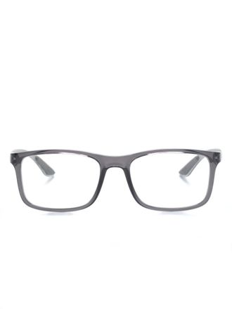 Ray-Ban lunettes de vue &agrave; monture rectangulaire - Gris