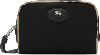 Burberry Small Check Piping Pouch