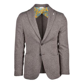 Manuel Ritz Blazer Stondato - - Jackets - Herren - Braun - 2XL