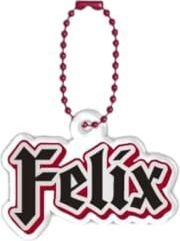 Generic Stray-kids Porte-cl&eacute;s en acrylique &laquo; Karma &raquo; Porte-cl&eacute;s nom porte-cl&eacute;s sk-z, felix, 5cm