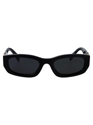 Miu Miu 0MU Black Acetate Sunglasses - Black