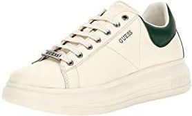 Guess Guess Homme VIBO Smart CARRYOVER Sneaker, Blanche, 44 EU