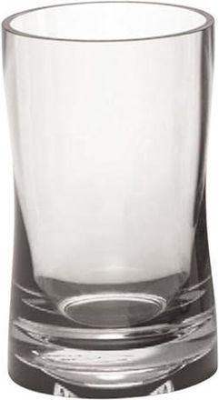 Kleine Wolke 5058116852 Fortune Zahnputzbecher, klar, 65x115 mm