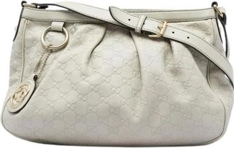 Gucci Pre-owned Sukey Crossbody - Femme - Pre-owned - Blanc - Taille: ONE Size