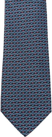 Ferragamo Gancini Necktie - Blue