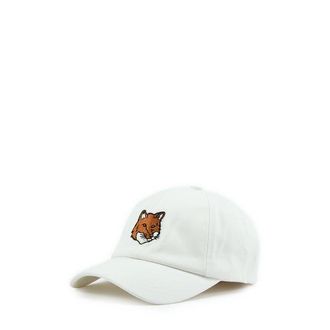 Maison Kitsun&eacute; Casquette broderie logo en coton