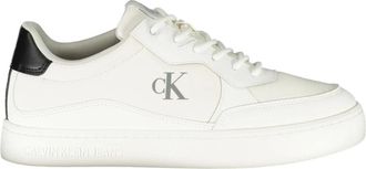 Calvin Klein Homme, Chaussures, Blanc, Taille: 44 EU Classic Cupsole Tech Ripstop