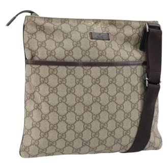 Gucci Sac bandouli&egrave;re vintage Pre-owned - Femme - Pre-owned - Beige - Taille: ONE Size