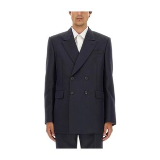Alexander McQueen Stilvolle Jacken Westen - - Jackets - Herren - Blau - XL