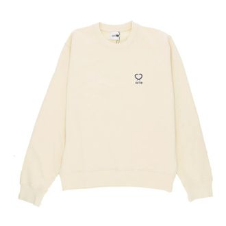 Arte Carlos Small Heart Crewneck - - Sweatshirts & Hoodies - Herren - Beige - XL