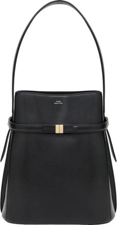 Toteme Femme, Sacs, Noir, Taille: ONE Size Belted Bucket Bag