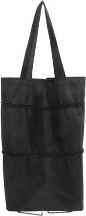 Soimiss Chariot Courses Pliable Robuste avec Roues Lisses Sac de Courses &agrave; Roulettes Compact et Pliant Trolley de Rangement Portable pour Seniors et Vie Urbai