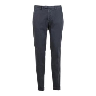 BRIGLIA 1949 Ventre Piatto Stretch - - Trousers - Herren - Blau - W47