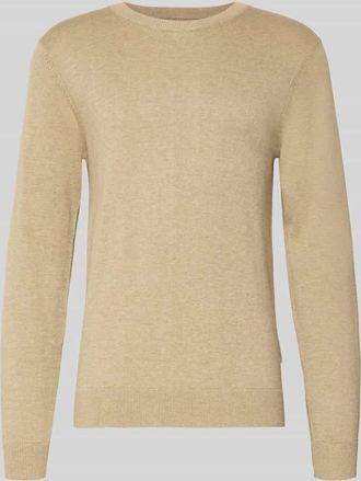 Casual Friday Strickpullover mit gerippten Abschl&uuml;ssen Modell BELLS