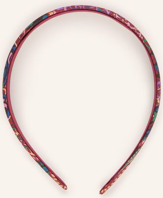 Etro Etro Haarreif Mit Seide rot