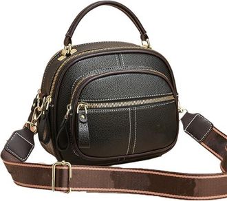 Generic Petit sac &agrave; bandouli&egrave;re pour femme, sacs &agrave; main pour femmes, sacs de tous les jours pour femmes, sacs adapt&eacute;s pour les voyages, Noir, 12.4*5.12*8.07 i