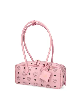 MCM Womens Bags Pink Polyurethane