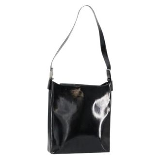 Ferragamo Pre-owned Schultertasche aus beschichtetem Canvas - - Pre-owned - Damen - Schwarzk - ONE SIZE