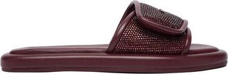 Michael Kors Pantoletten 40F5SKFA3S Dunkelrot