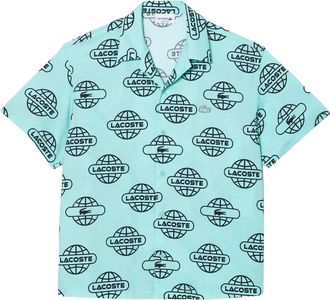Lacoste Hemd f&uuml;r Herren, Baumwolltwill (Minzgr&uuml;n)