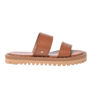 Baldinini Femme, Chaussures, Brun, Taille: 39 EU Leather Mule