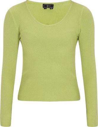 Faina Pullover Frauen Gr&uuml;n