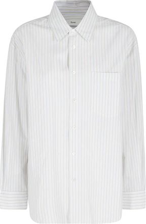 Dunst Femme, Blouses et Chemises, Beige, Taille: 36 FR Chemise Ray&eacute;e Oversize