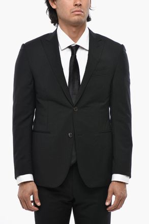 Corneliani Anzug aus Mohair-Mix CERIMONIA ACADEMY mit Spitzenrevers Corneliani