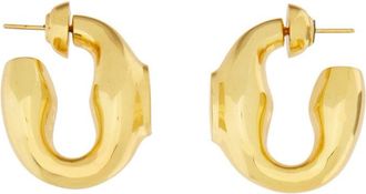 Patou Gold Signet Signet Earrings - Gold