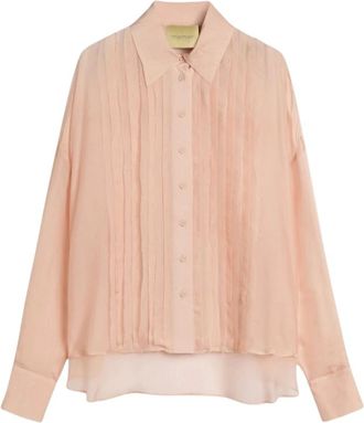 Momoni Lucia Shirt - - Blouses & Shirts - Damen - Beige - S