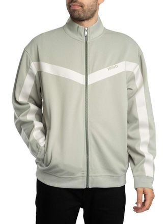 HUGO BOSS Darti Trainingsjacke, Gr&uuml;n